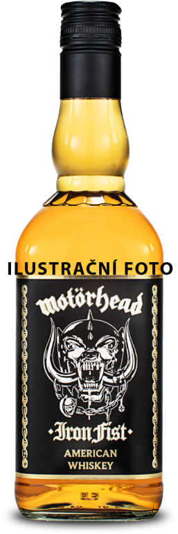 MOTORHEAD IRON FIST WHISKEY 40%0,7l(hola